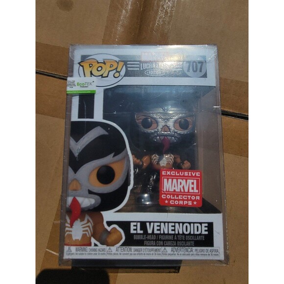 Funko | Other | Marvel Collector Corps El Venenoide Lucha Libre 77 ...